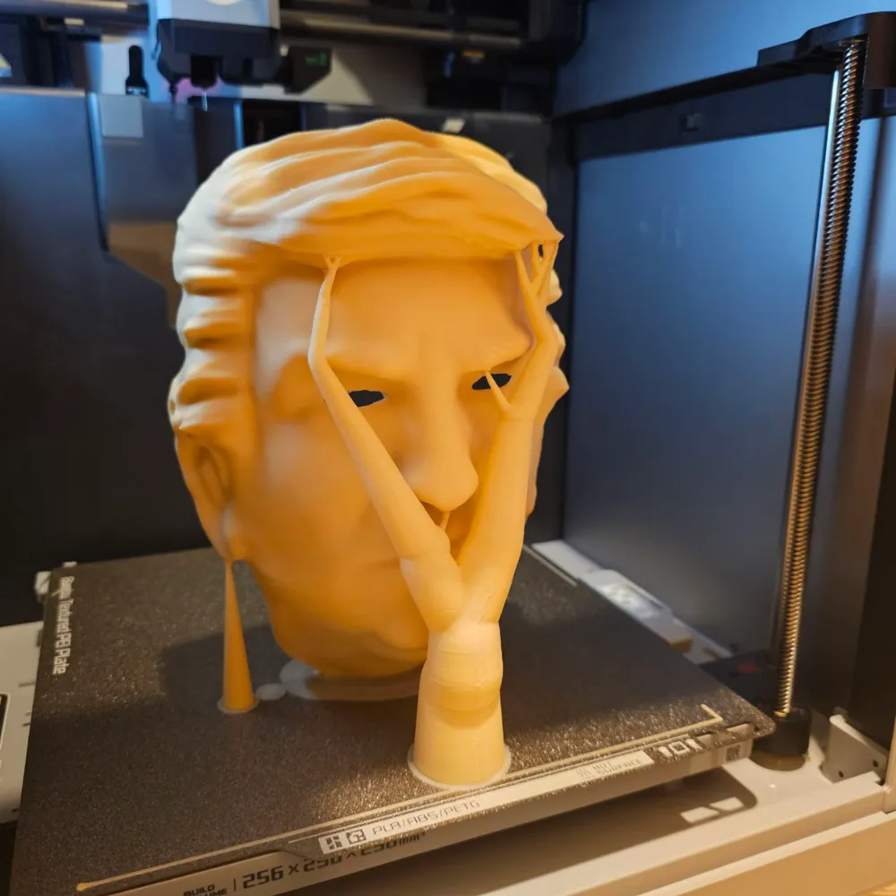 Donald Trump Mask by B3DPRO - Free 3D Print Model - MakerWorld