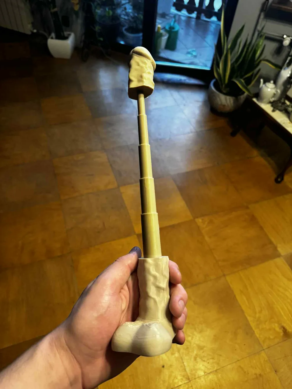 Mini Dick collaspible/telescoping sword - Free 3D Print Model - MakerWorld
