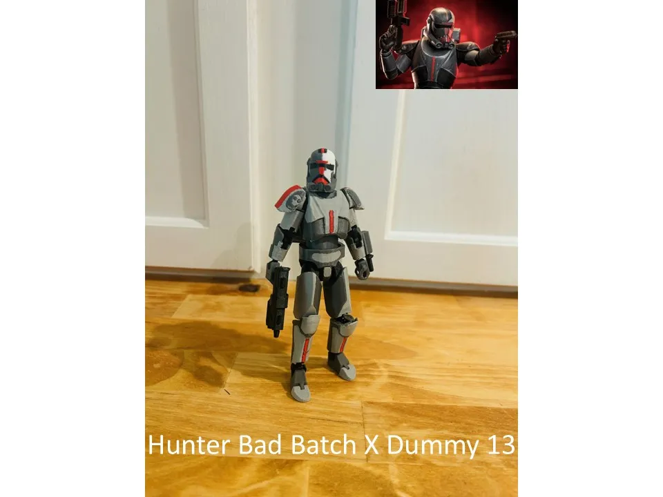 Hunter Bad Batch X Dummy 13 - Free 3D Print Model - MakerWorld