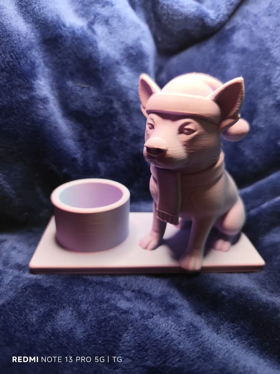 Cute Dog with Tealight Holder by Tanja´s 3D Studio MakerWorld: Download ...