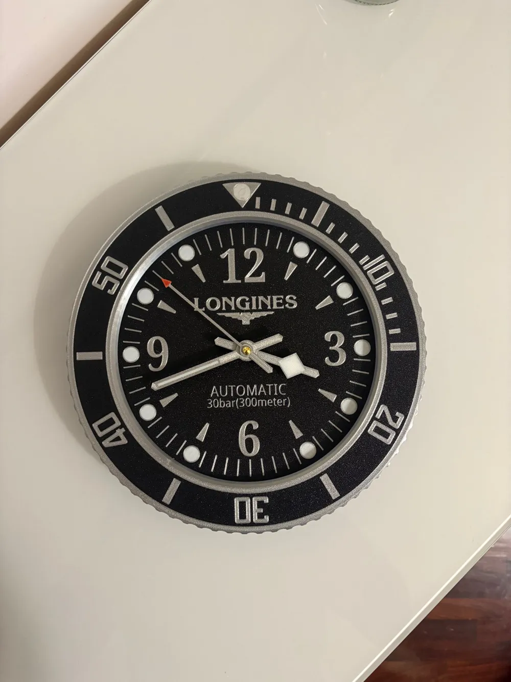 Longines Hydroconquest Wall Clock - Free 3D Print Model - MakerWorld