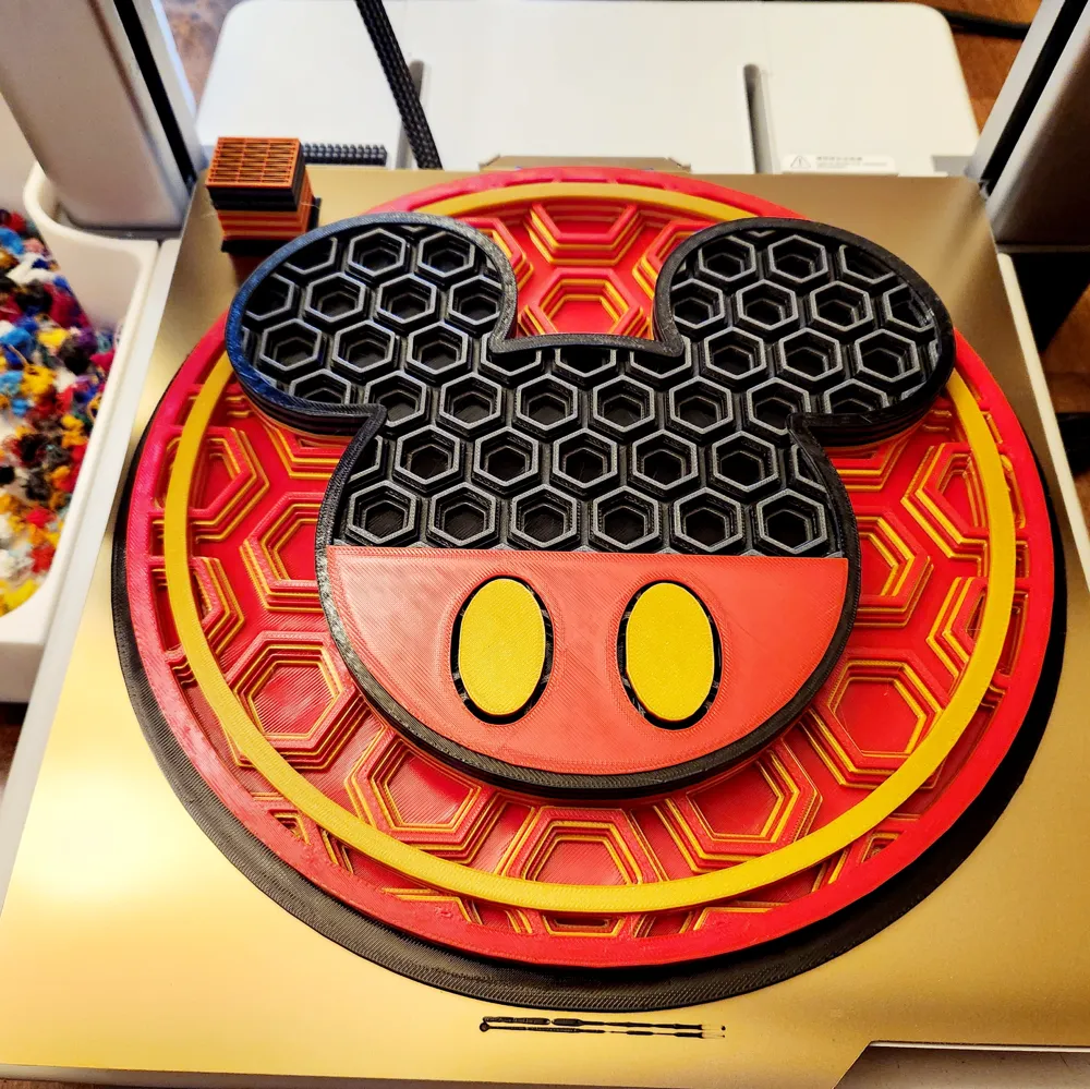 Disney Mickey Dimensional Mosaic by w3r3wolv3s MakerWorld: Download ...