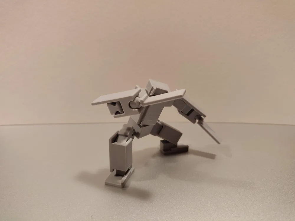 KENSEI-1 Mecha - Modello di stampa 3D gratuito - MakerWorld