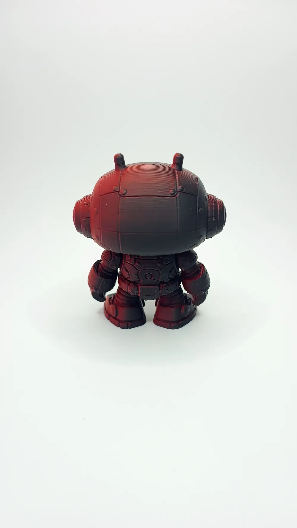 Chibi Mecha Bot Mini Guard Robot - Free 3D Print Model - MakerWorld