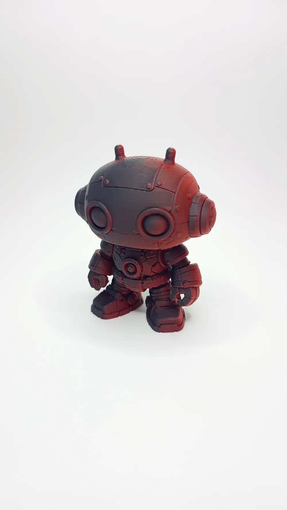 Chibi Mecha Bot Mini Guard Robot - Free 3D Print Model - MakerWorld