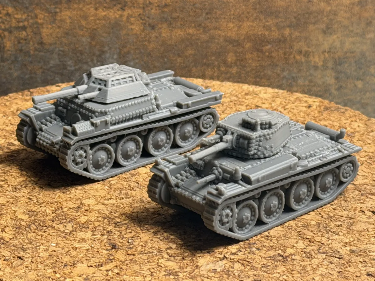 Panzer 38(t) (+Scout Version) - Pz38 Light Tank (+Scout Version) - Free ...