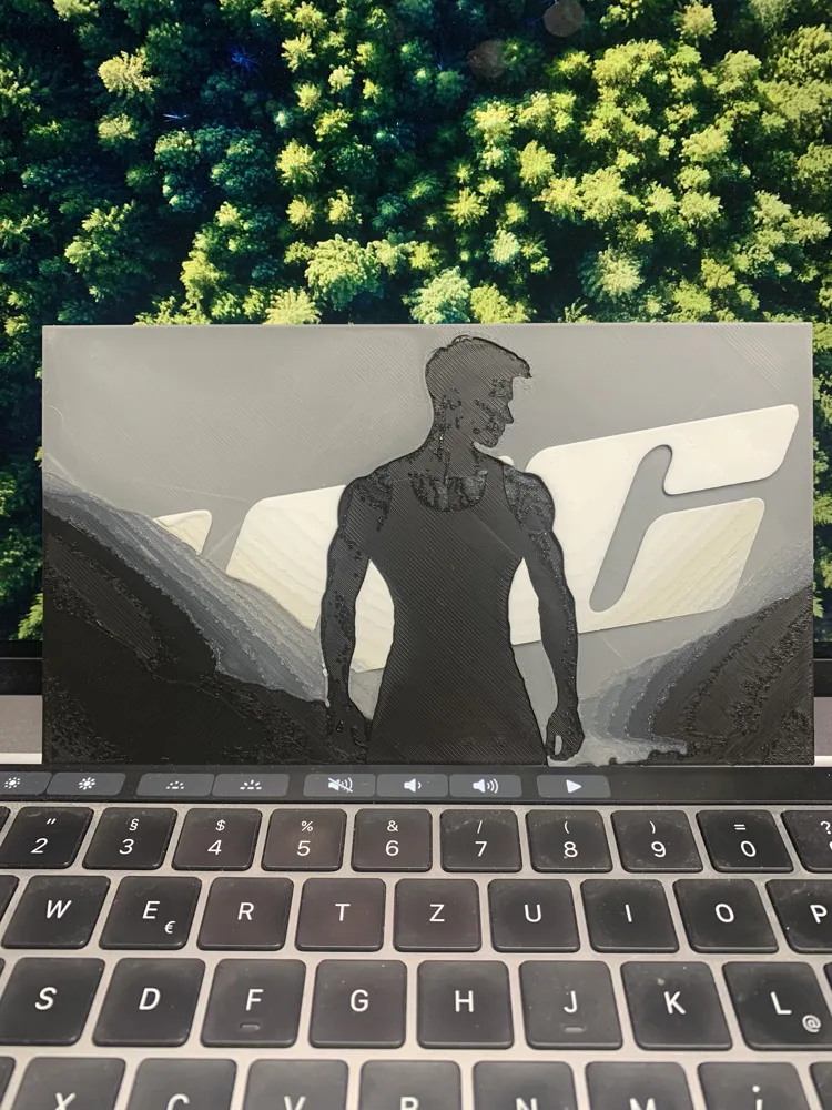 gym WC restroom sign male by StreamLED - MakerWorld