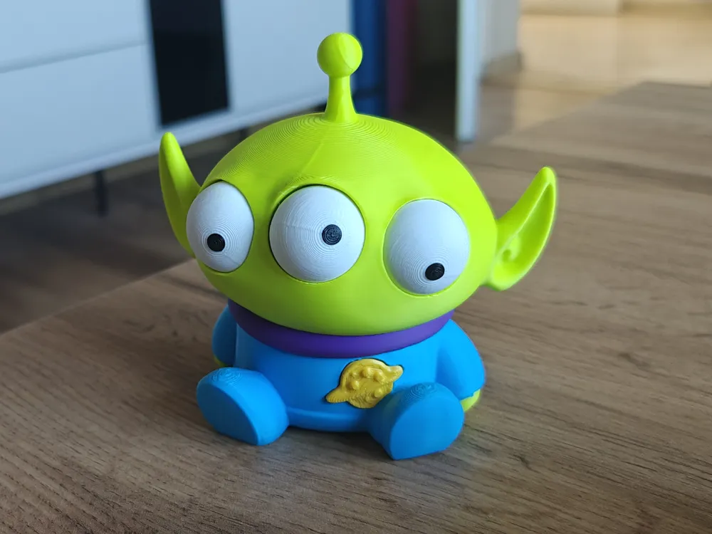 Serie Goofy – ALIEN Ojos Móviles SIN AMS Toy Story - Modelo de ...
