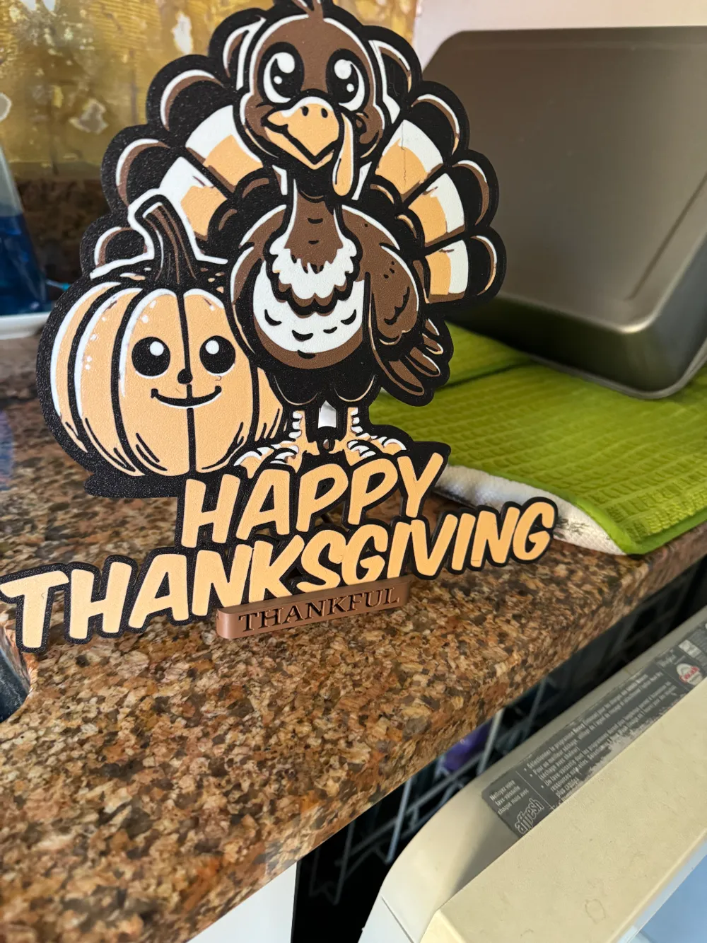 Full Thanksgiving Turkey Stand by Crn_Flks - MakerWorld