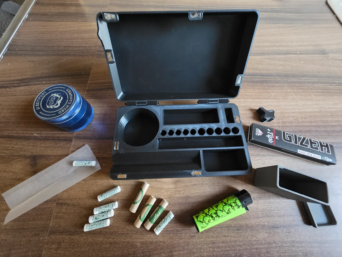 The All-in-One Rolling Station (A1 mini optimized) - Free 3D Print ...
