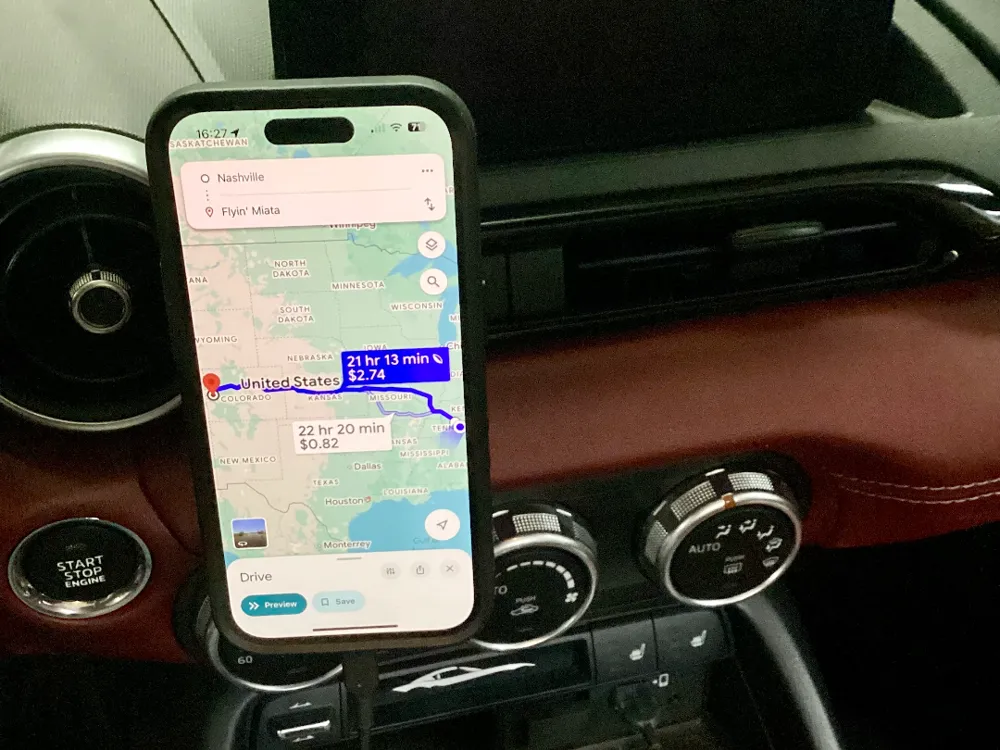 MX-5 Miata Center Phone Mount by Graveworks MakerWorld: Download Free 3D Models