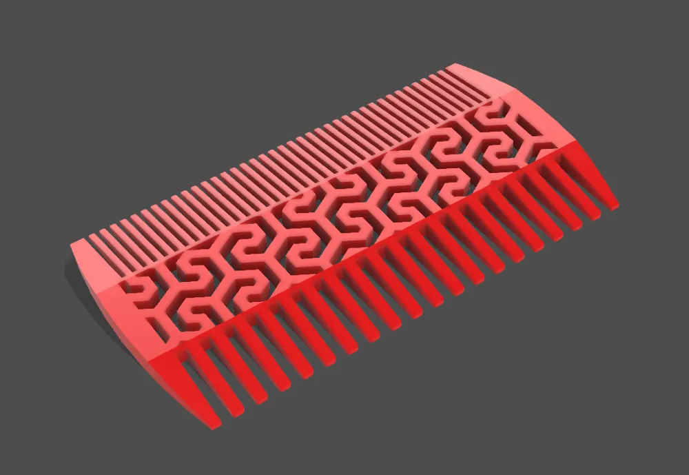 beard Comb tool by Lol3z 3D - MakerWorld