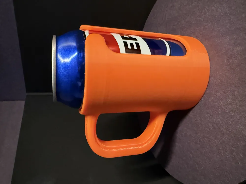 Standard 12oz Can Holder, Pepsi, Coke, Beer, ect - Free 3D Print Model ...