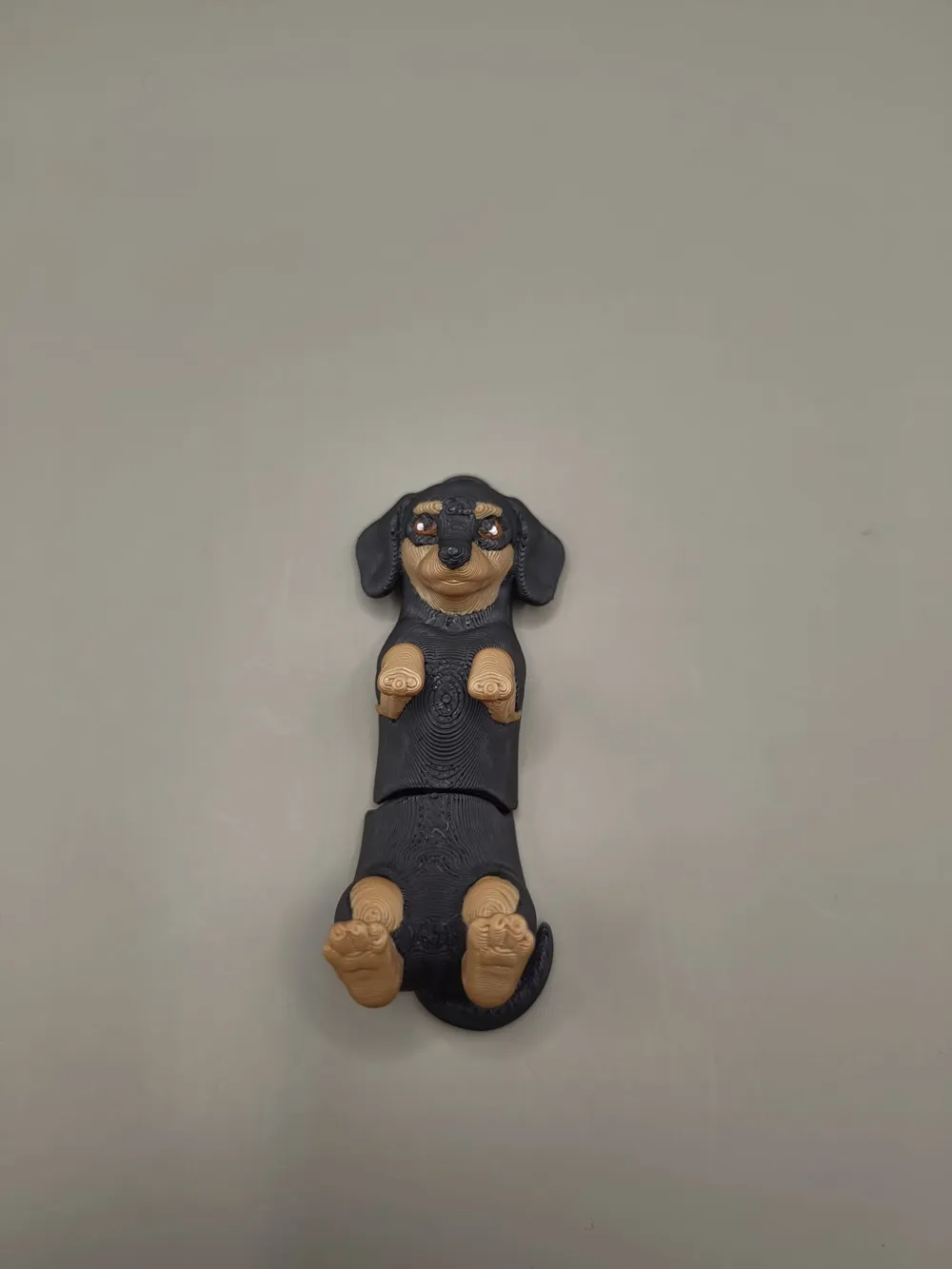 Dachshund Keychain – Articulated Flexi Dog - Free 3D Print Model ...
