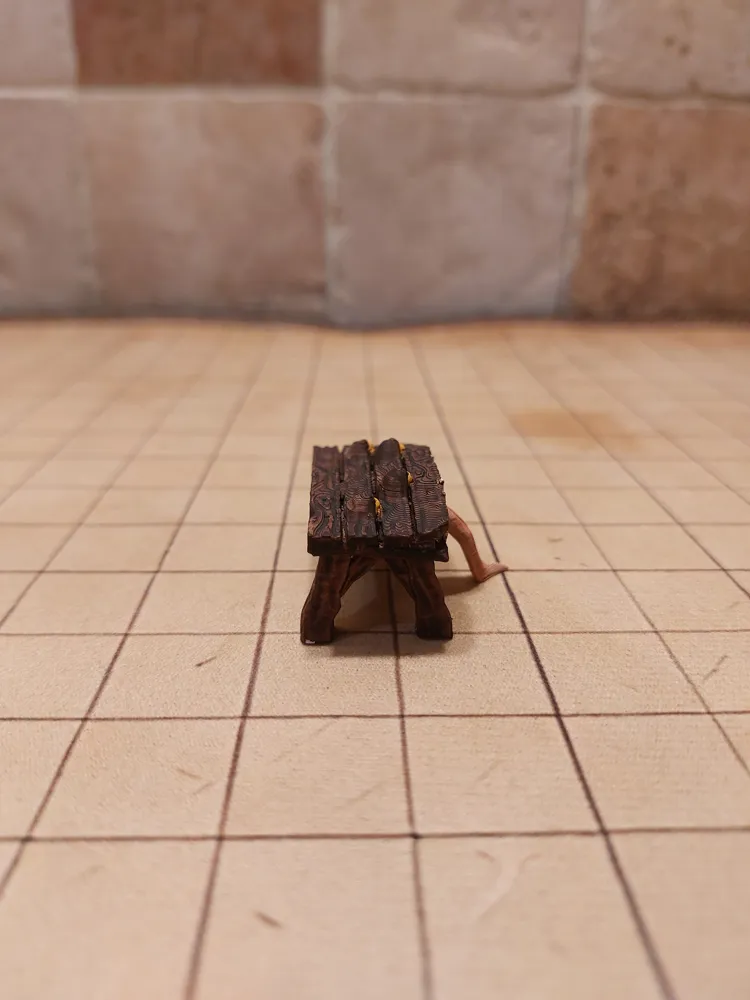 DnD Table Mimic - D&D mimic monster mini - TTRPG by dungeons and ...