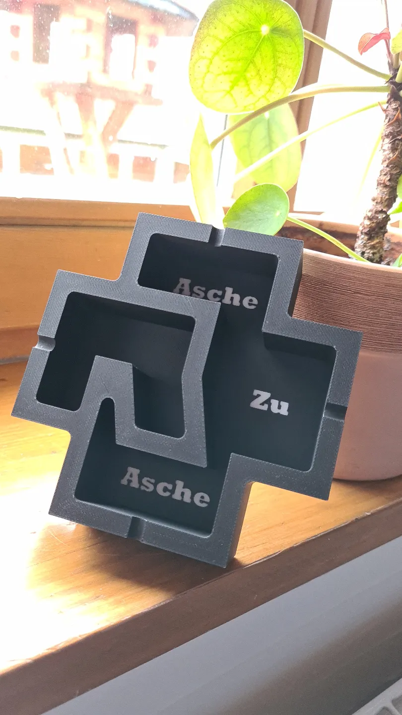 Rammstein Ashtray by sneakyypython - MakerWorld