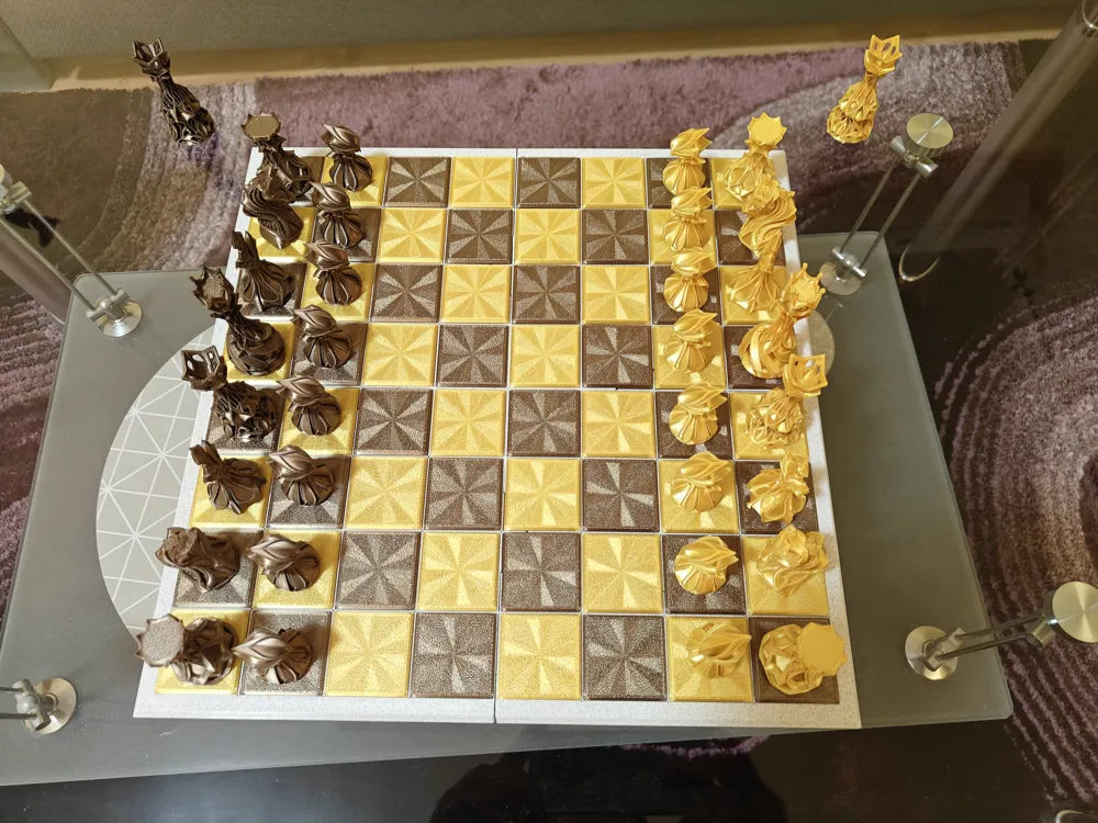 Chess full set - Free 3D Print Model - MakerWorld