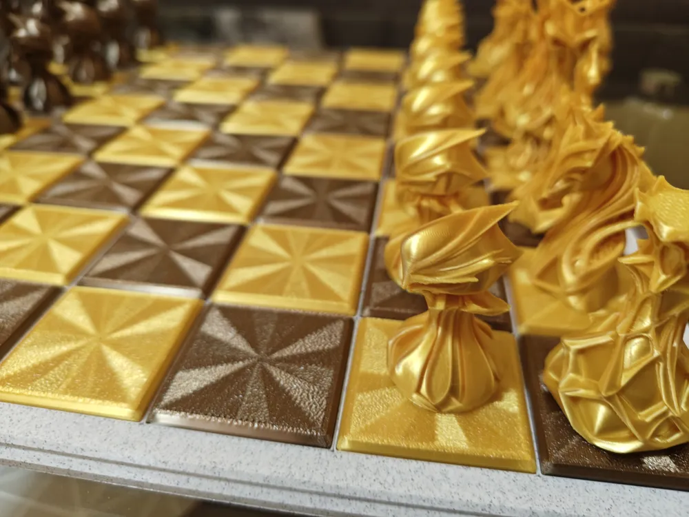 Chess full set - Free 3D Print Model - MakerWorld