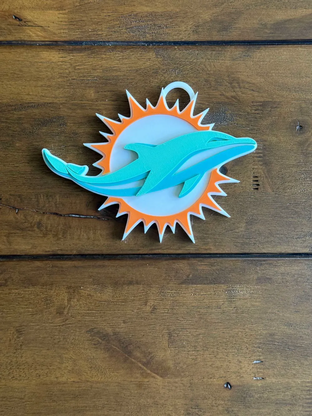 Colar com Pingente Gigante do Miami Dolphins - Modelo gratuito para ...