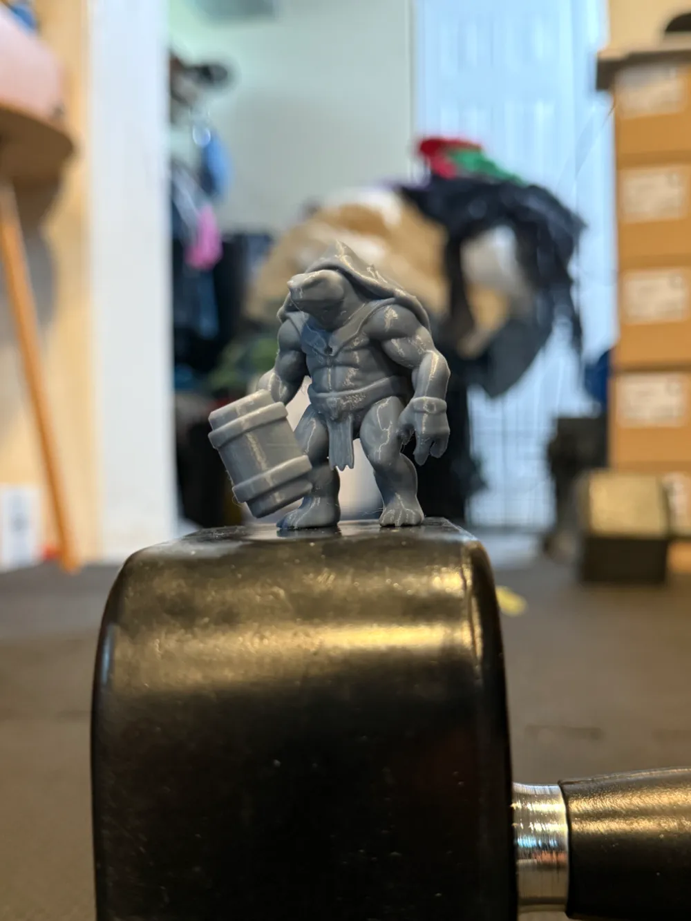 DnD miniature Turtle Hammer by wif1973 - MakerWorld