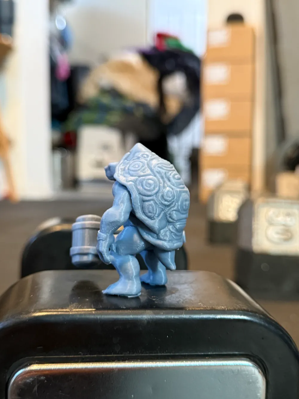 DnD Miniature Turtle Hammer - Free 3D Print Model - MakerWorld