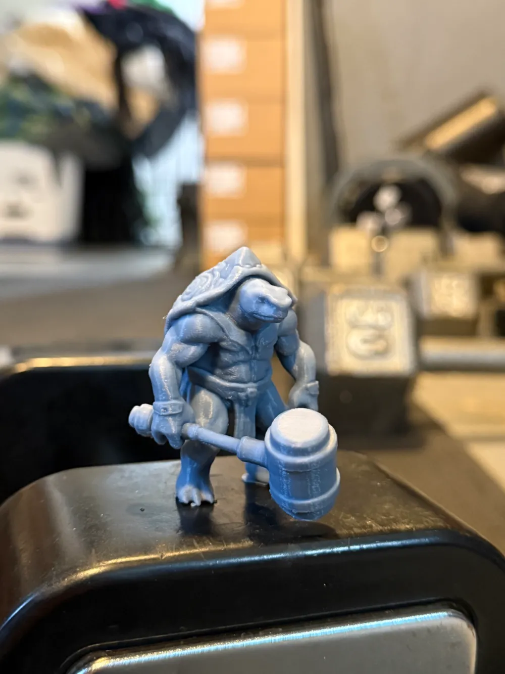 DnD Miniature Turtle Hammer by wif1973 MakerWorld: Download Free 3D Models