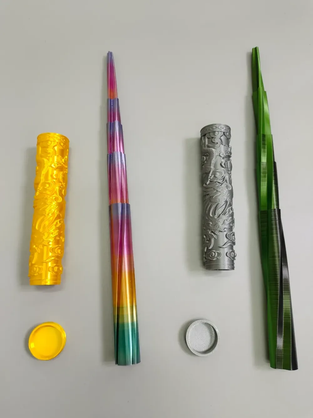 Dragon and Phoenix Auspicious Extending Sword - Five-Part Version by ...