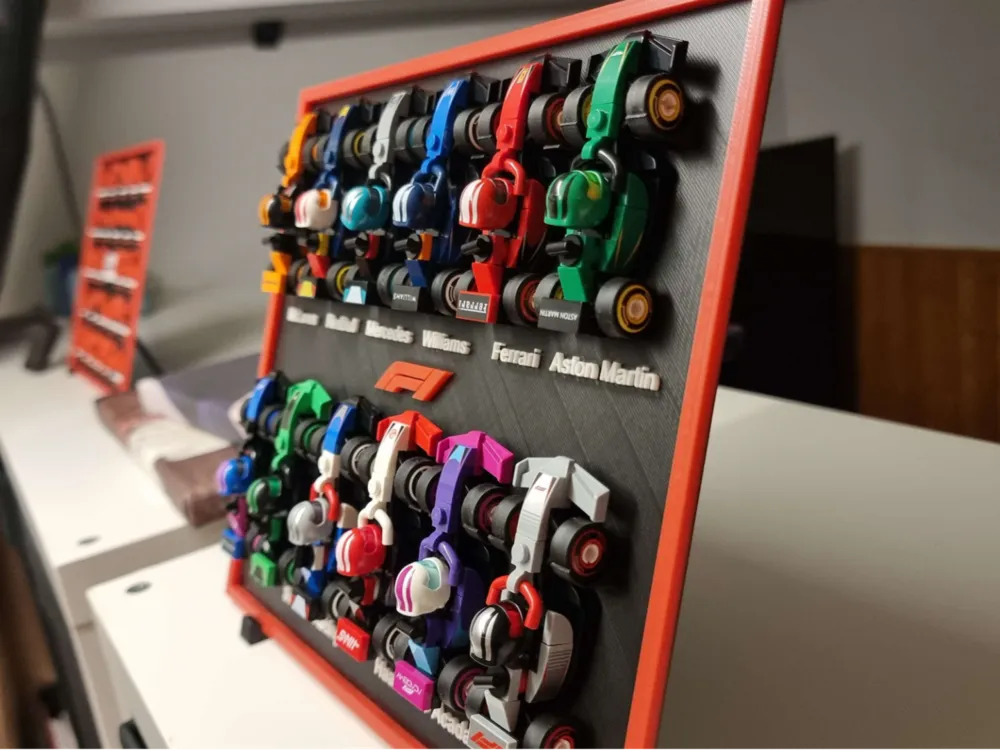 Display Frame for F1 Mini Cars by sebGE MakerWorld: Download Free 3D Models