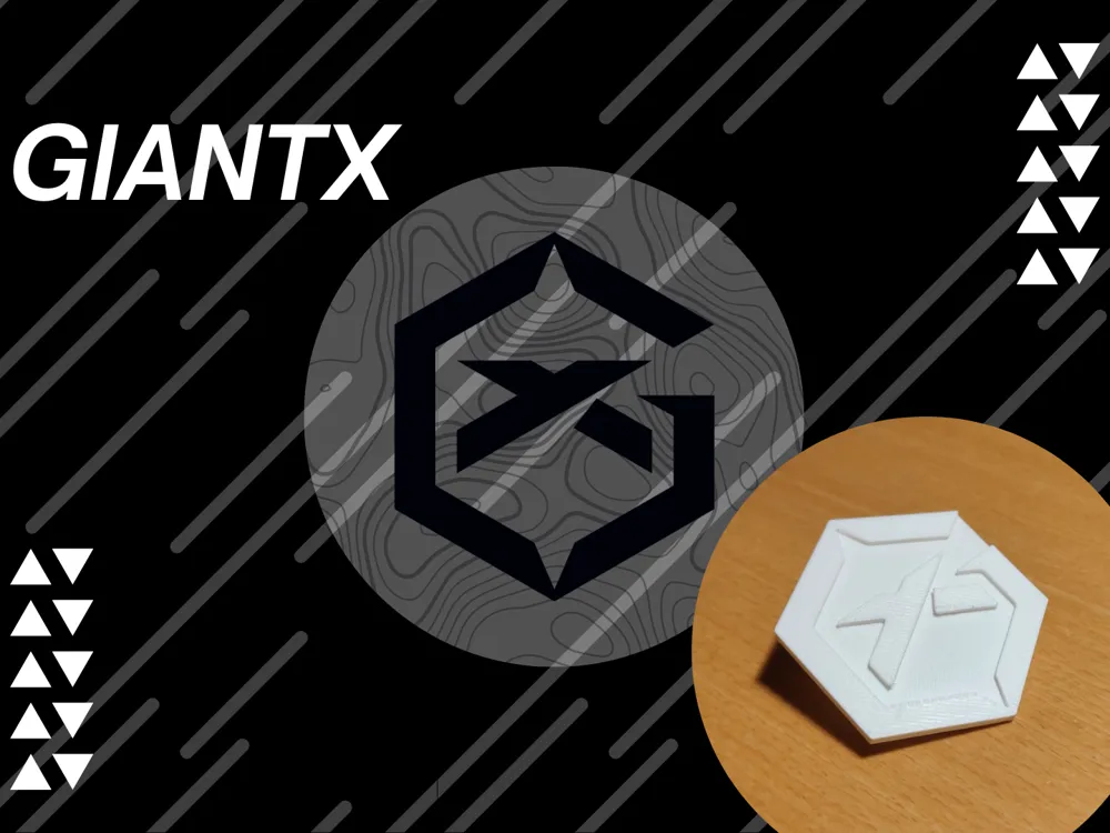 GIANTX LOGO by JonK37 - MakerWorld