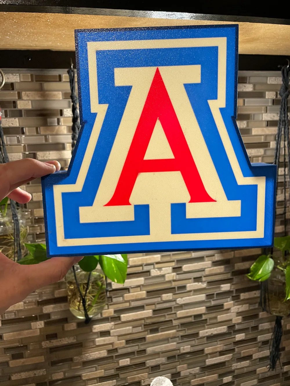University of Arizona logo lightbox by Foggys Crafts - MakerWorld
