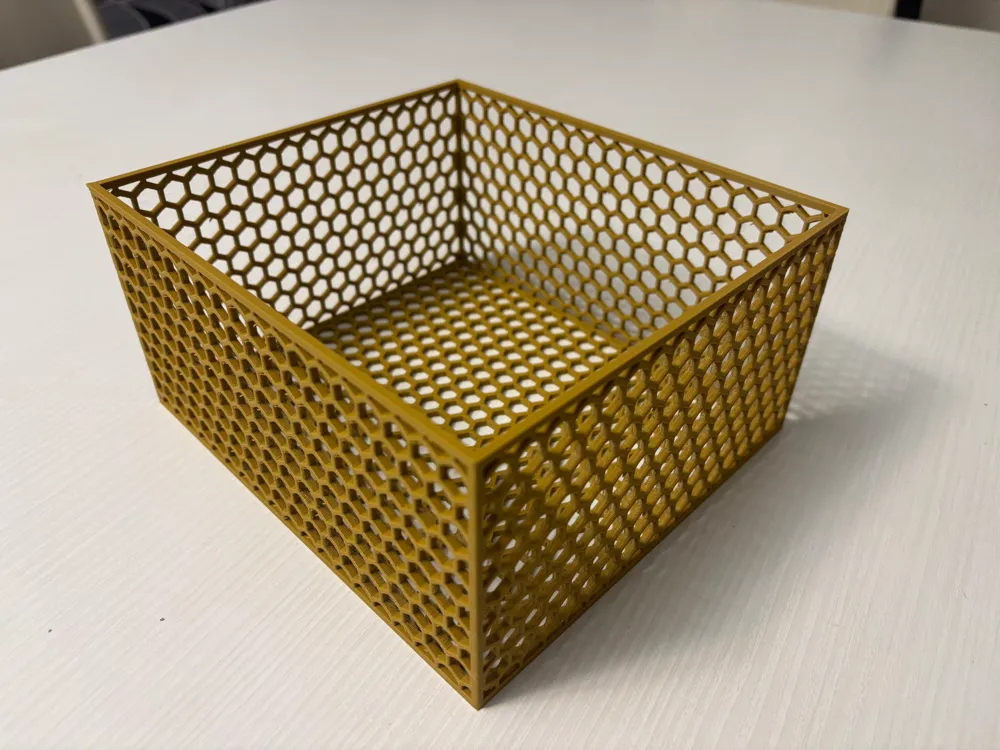 Ultimate Parametric Honeycomb Box - Free 3D Print Model - MakerWorld