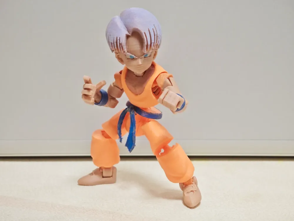 Mini 13 x Dragon Ball Pequeño Trunks - Modelo de impresión 3D gratuito ...