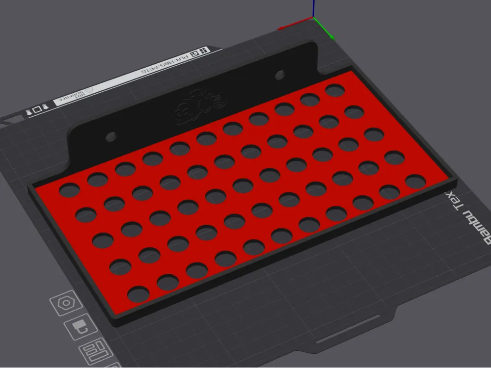 Reef Aquarium Coral Frag Rack with Suction Cups - Free 3D Print Model ...