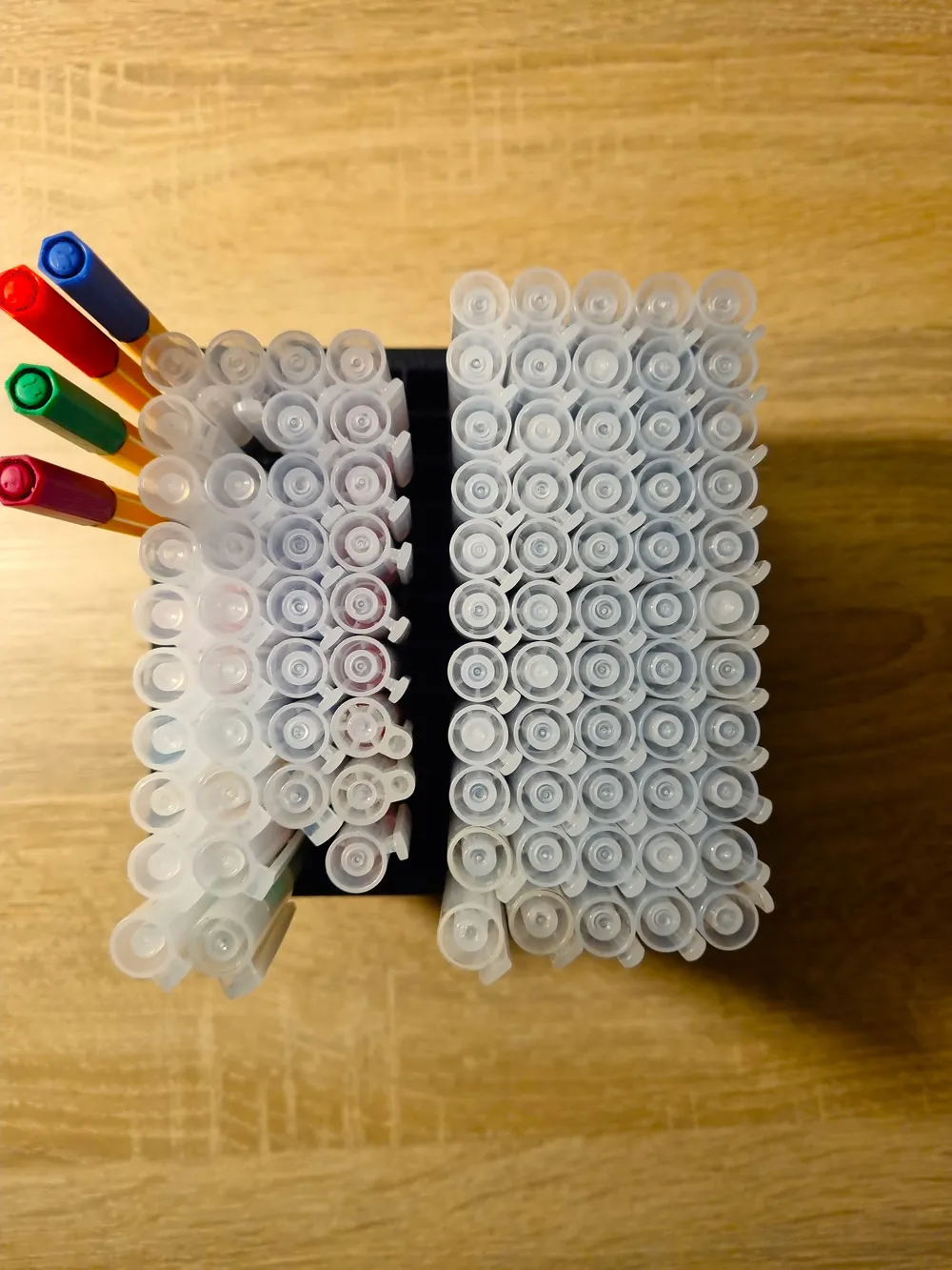 Massive 121 Pen Organizer Grid 11x11 – Scalable - Free 3D Print Model ...