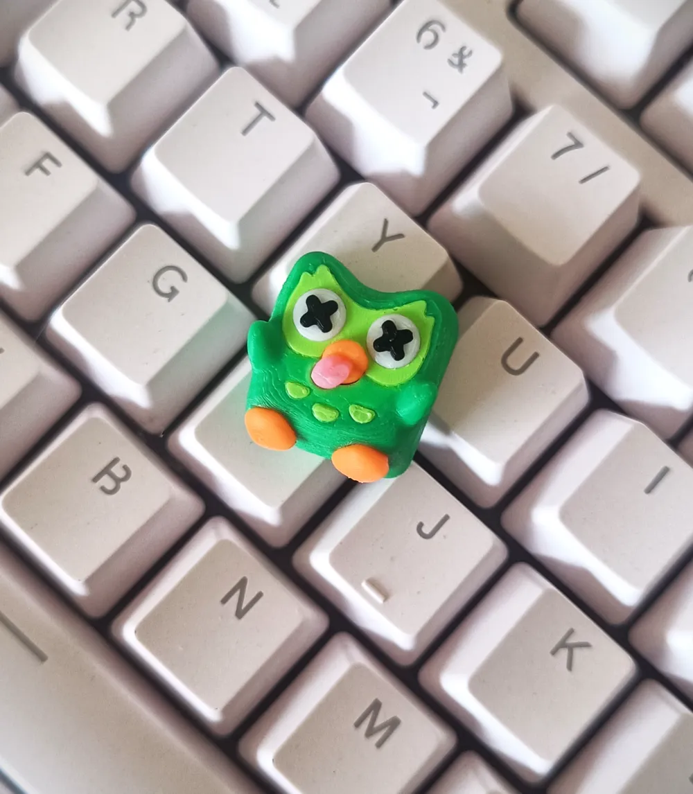 RIP duolingo keycap - Mechanical Keyboard - Free 3D Print Model ...