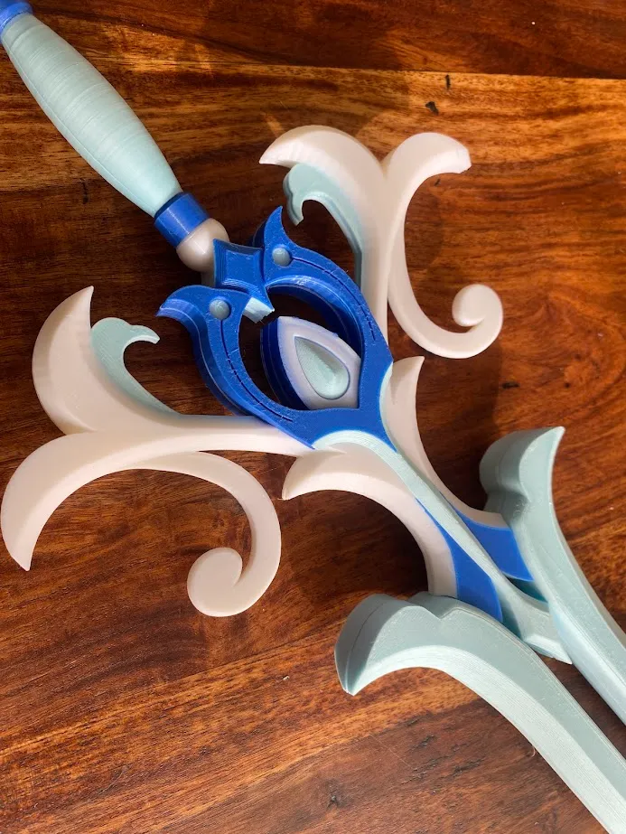 Espada de ejecución de Focalors de Genshin Impact por JT40 3D ...