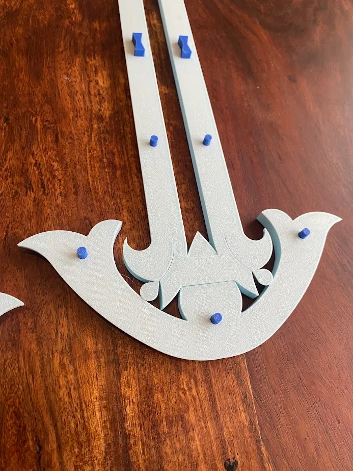 Genshin Impact Focalors execution sword by JT40 3D MakerWorld: Download ...
