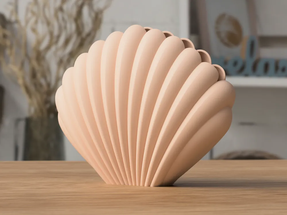 Sea Shell Vase by SabreDesign MakerWorld: Download Free 3D Models