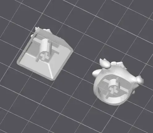 [FF14]Final Fantasy XIV Fat Chocobo Keycap Heavy Hatchling by 桃雾 ...