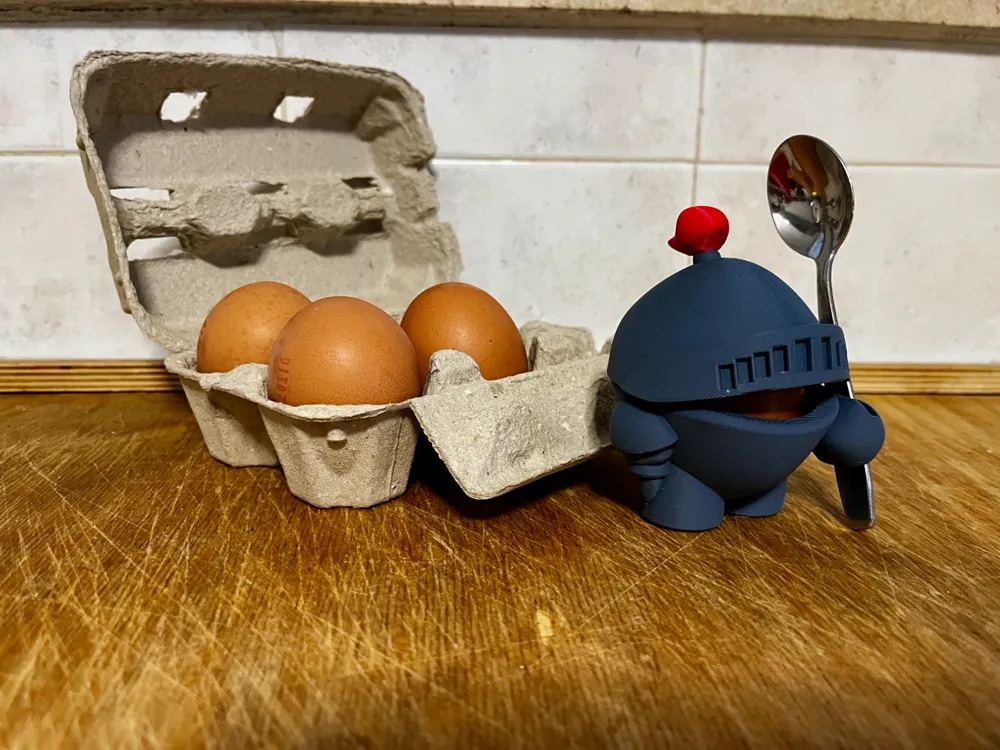 Egg Knight (NOAMS) by BofonchioMakerWorld: Download Free 3D Models