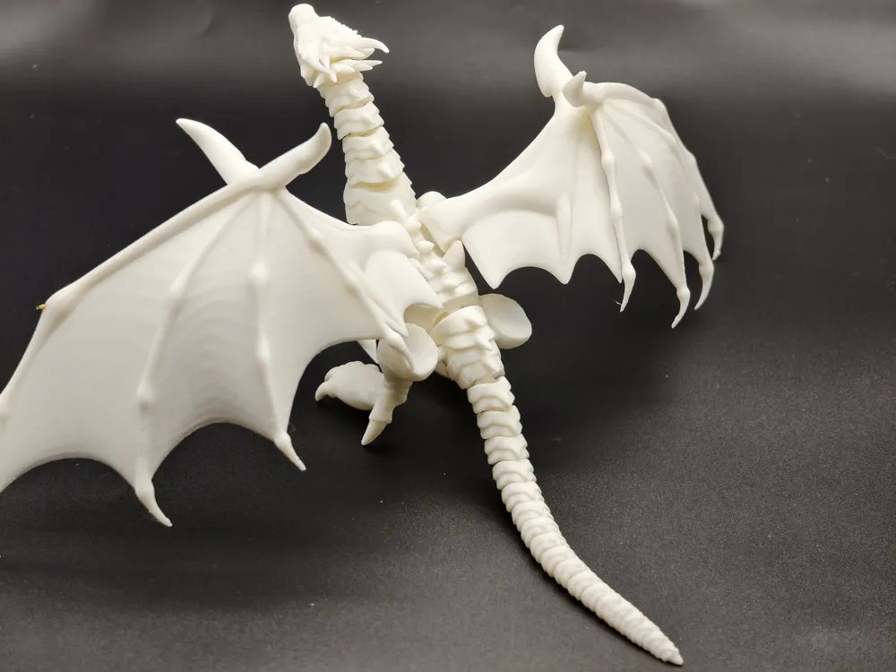 IceWing NightWing Hybrid Dragon, no supports, enlarged wings, A1 mini ...