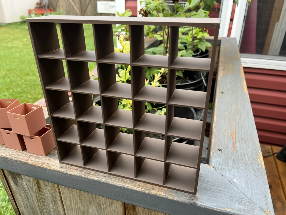 Ikea Kallax 5x5 Scale Model by Zzz3DSelkirk MakerWorld: Download Free ...