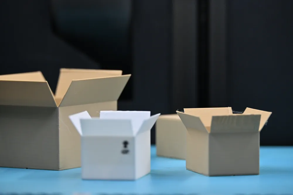 Mini Cardboard Box - Free 3D Print Model - MakerWorld