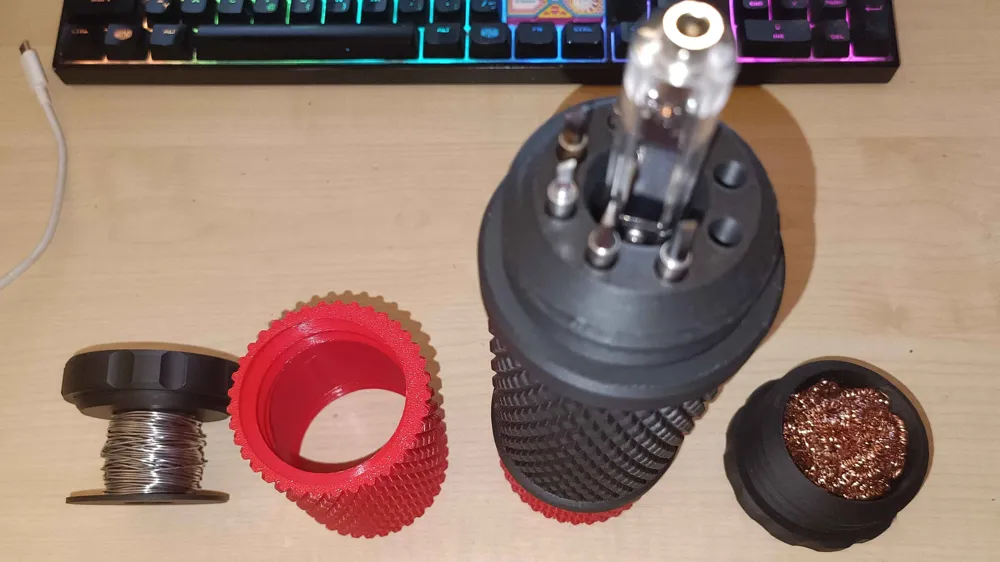 T12 OLED Soldering iron case by JureZZ - MakerWorld