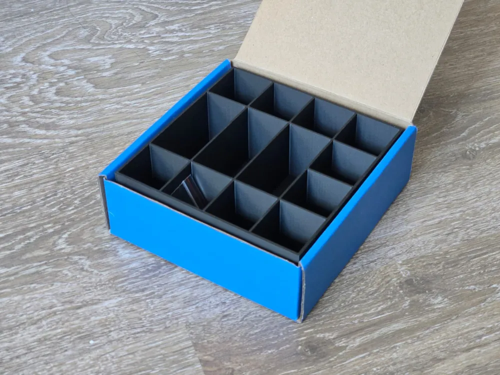 15x15cm Box Organizer (13 slots) - Free 3D Print Model - MakerWorld