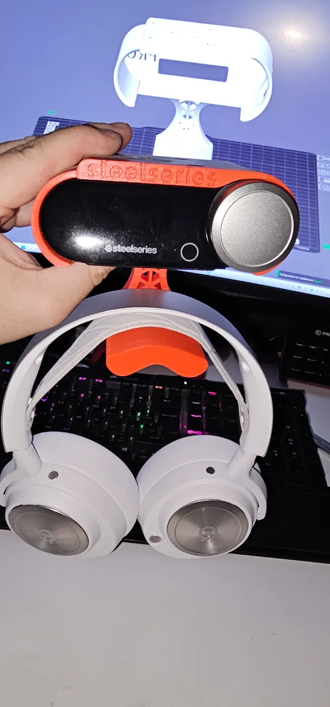 steelseries arctis nova pro dac + headset stand by K3YPT1C - MakerWorld