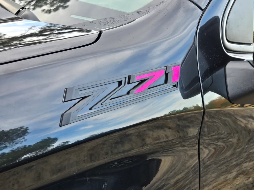 Chevy Z71 emblem inserts by Osmotech - MakerWorld