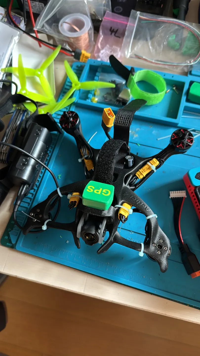 BM Aether 4 FPV drone RC Receiver and GPS Adapters by madcatcad ...