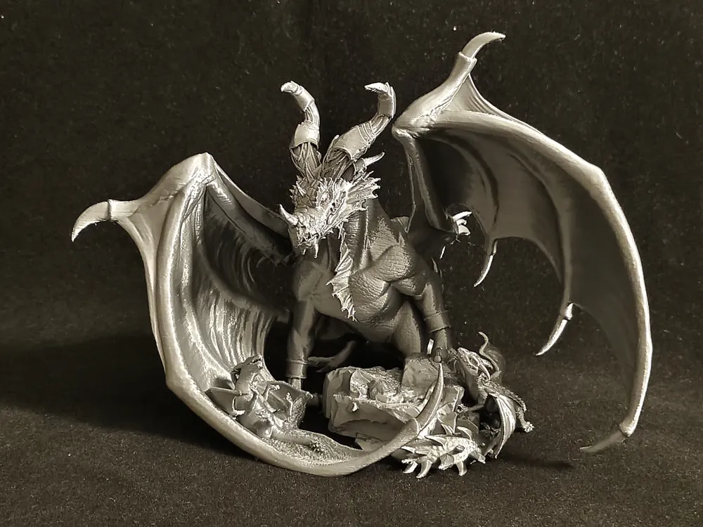 World of Warcraft - Alexstrasza the Red - Free 3D Print Model - MakerWorld