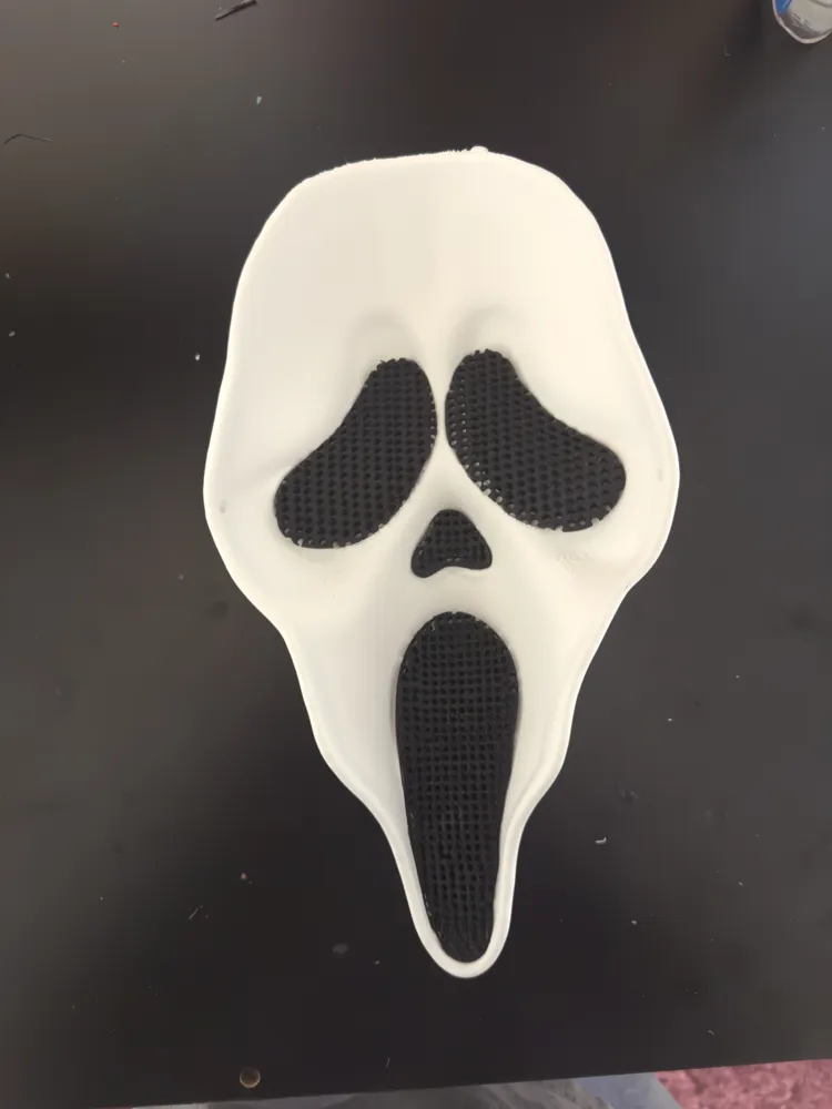 Ghostface, Scream, Scary Movie Mask - Free 3D Print Model - MakerWorld